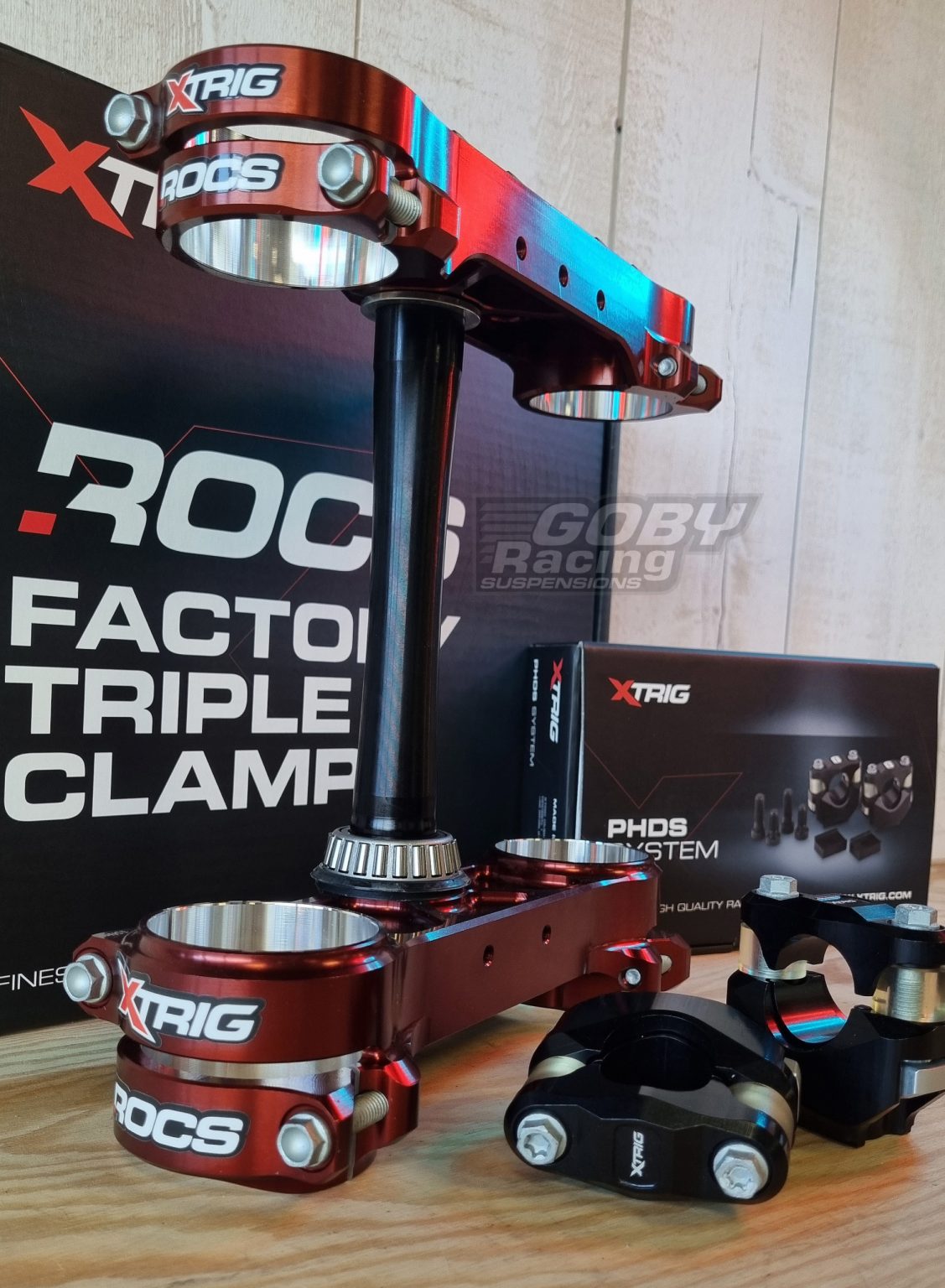 Xtrig Rocs Factory Triple Clamp – Goby Racing